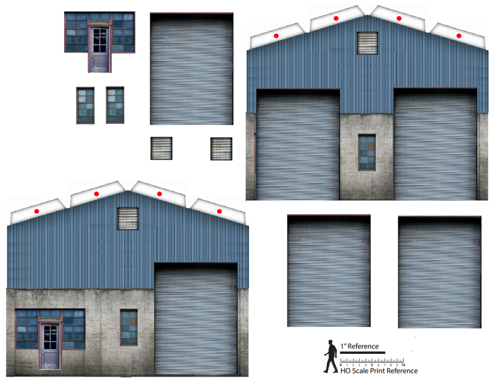 Build Along - Engine House - Card Model Download - David Rarig - July ...