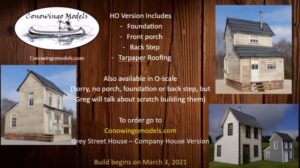 Build Along - Grey Street House - Conowingo Models - Greg Cassidy ...