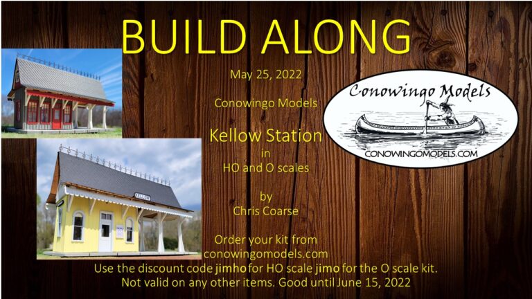 Build Along - Kellow Station - Conowingo Models - Chris Coarse - New ...